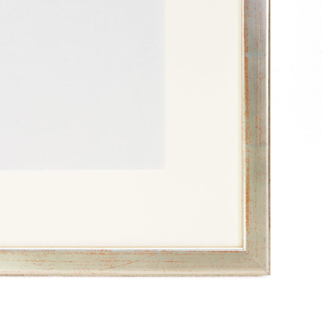 水彩額 狭額縁 スリ銀 フレーム幅20mm 383 - 額縁の通販 アートフレーム